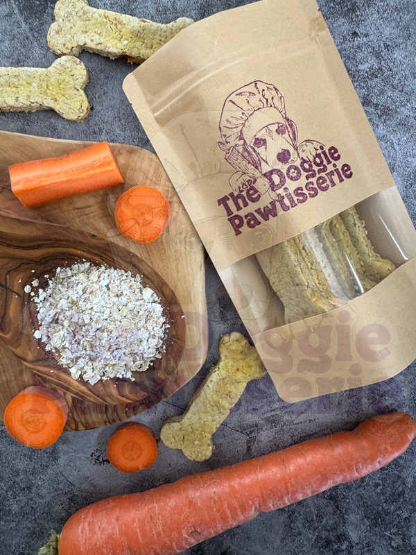 Natural Dog Treats | Dog Snacks | Peanut Butter & Banana Homemade Dog ...